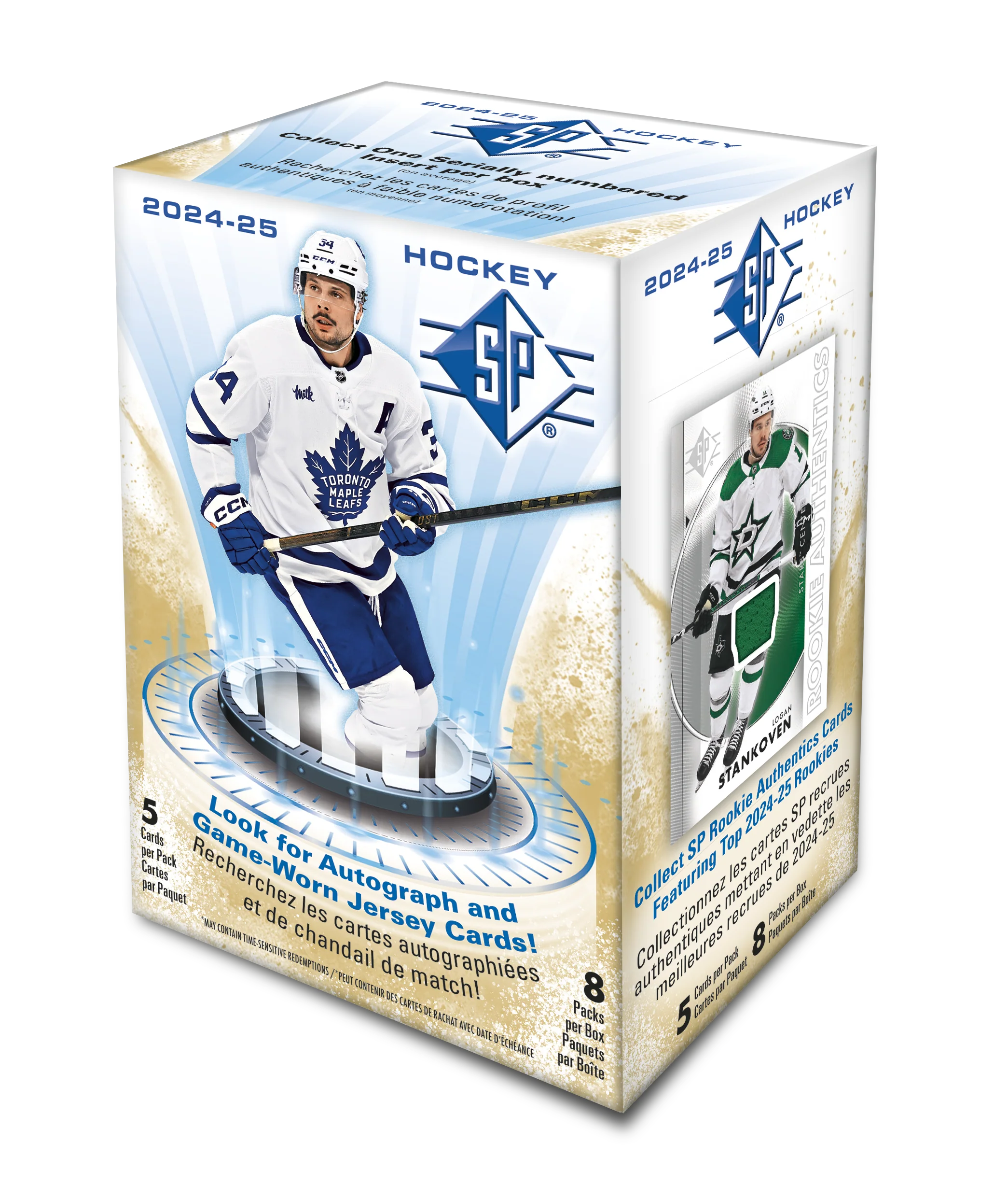 GROSNOR BOX NHL CARDS UPPER DECK SP BLASTER 2024-25 – Houle Sports ...