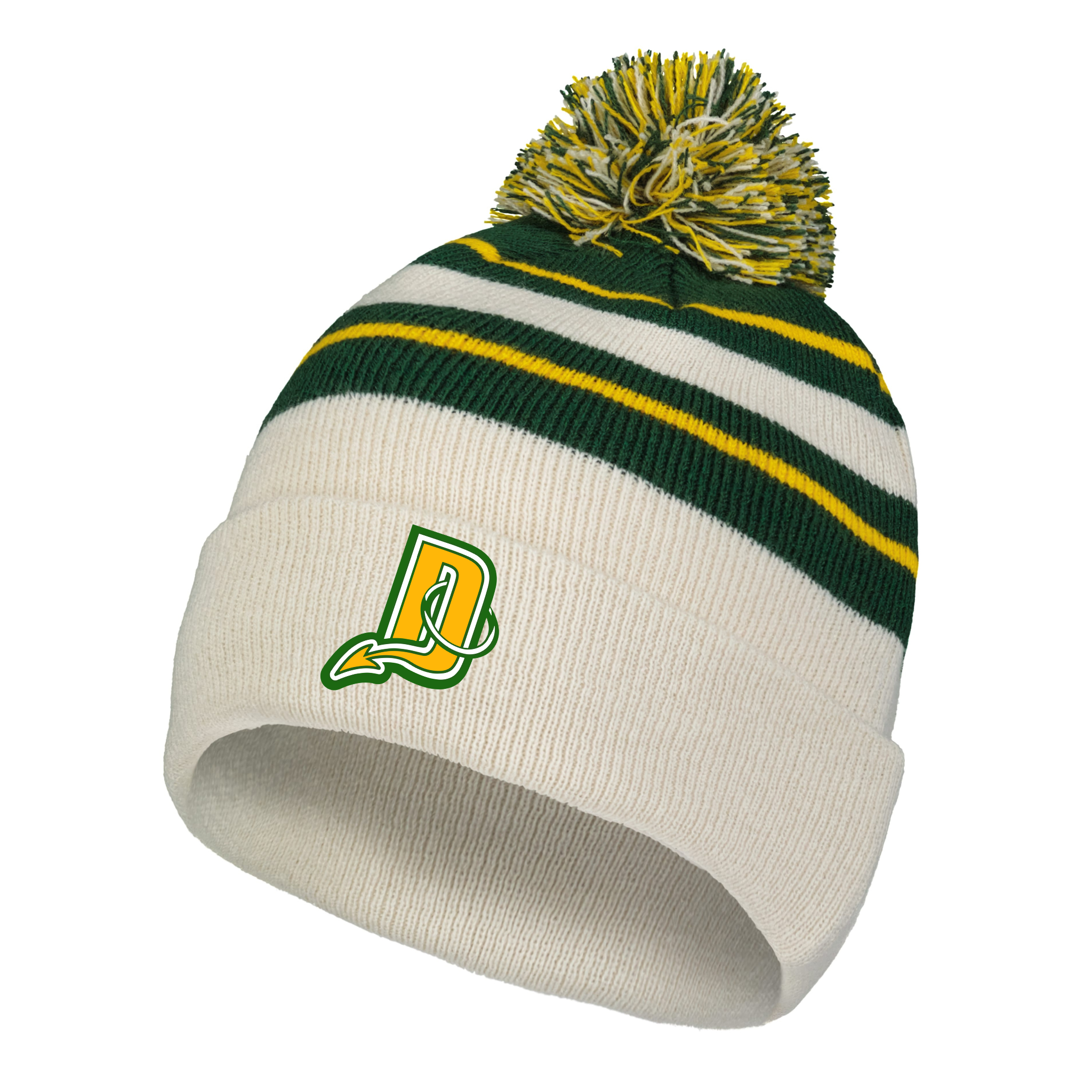 GCRA Devils Pompom Toque | Augusta — Oat – Houle Sports Excellence