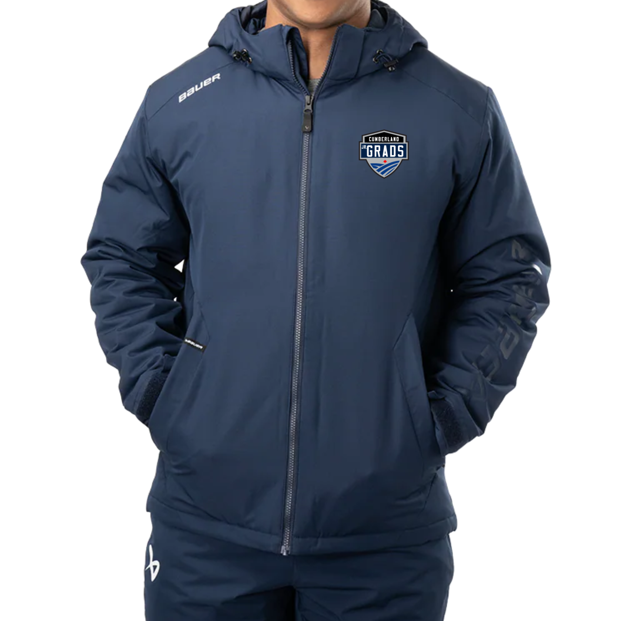 CUMBERLAND JR GRADS BAUER HEAVYWEIGHT JACKET – Houle Sports Excellence