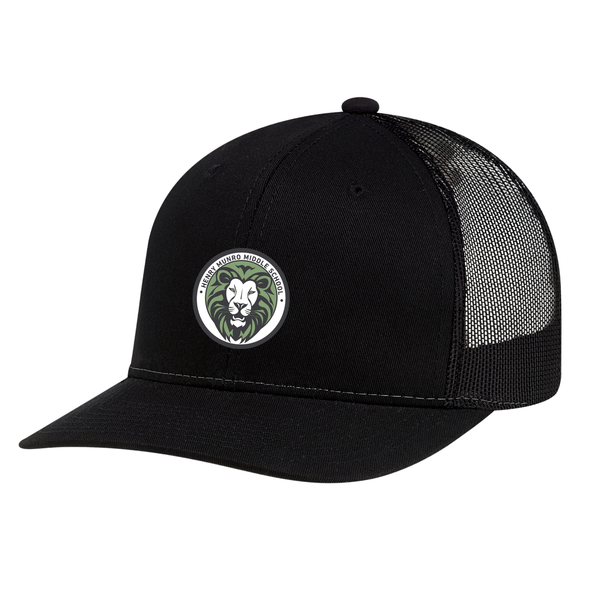 HENRY MUNRO MESH TRUCKER CAP WITH EMBROIDERED LOGO – Houle Sports ...